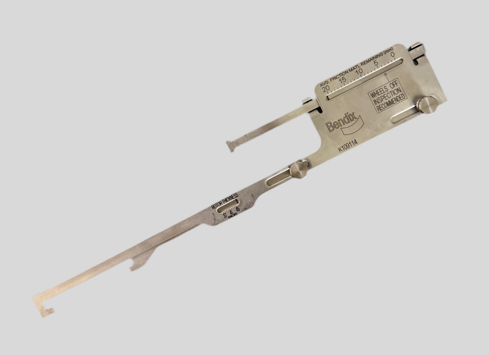 BEN-K109114 Bendix Air Disc Brake Rotor and Brake Pad Wear Indicator ...